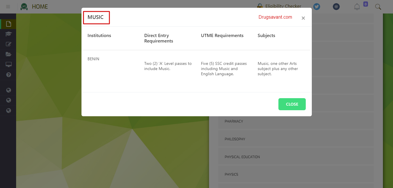 WAEC & JAMB Subject Combination For Music [UPDATED] » DrugSavant